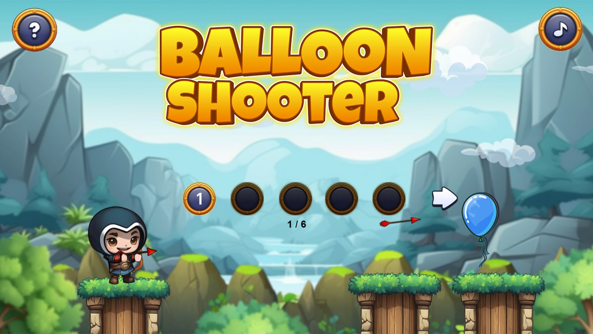 Balloon Shooter 🕹️ Play Free on Play123