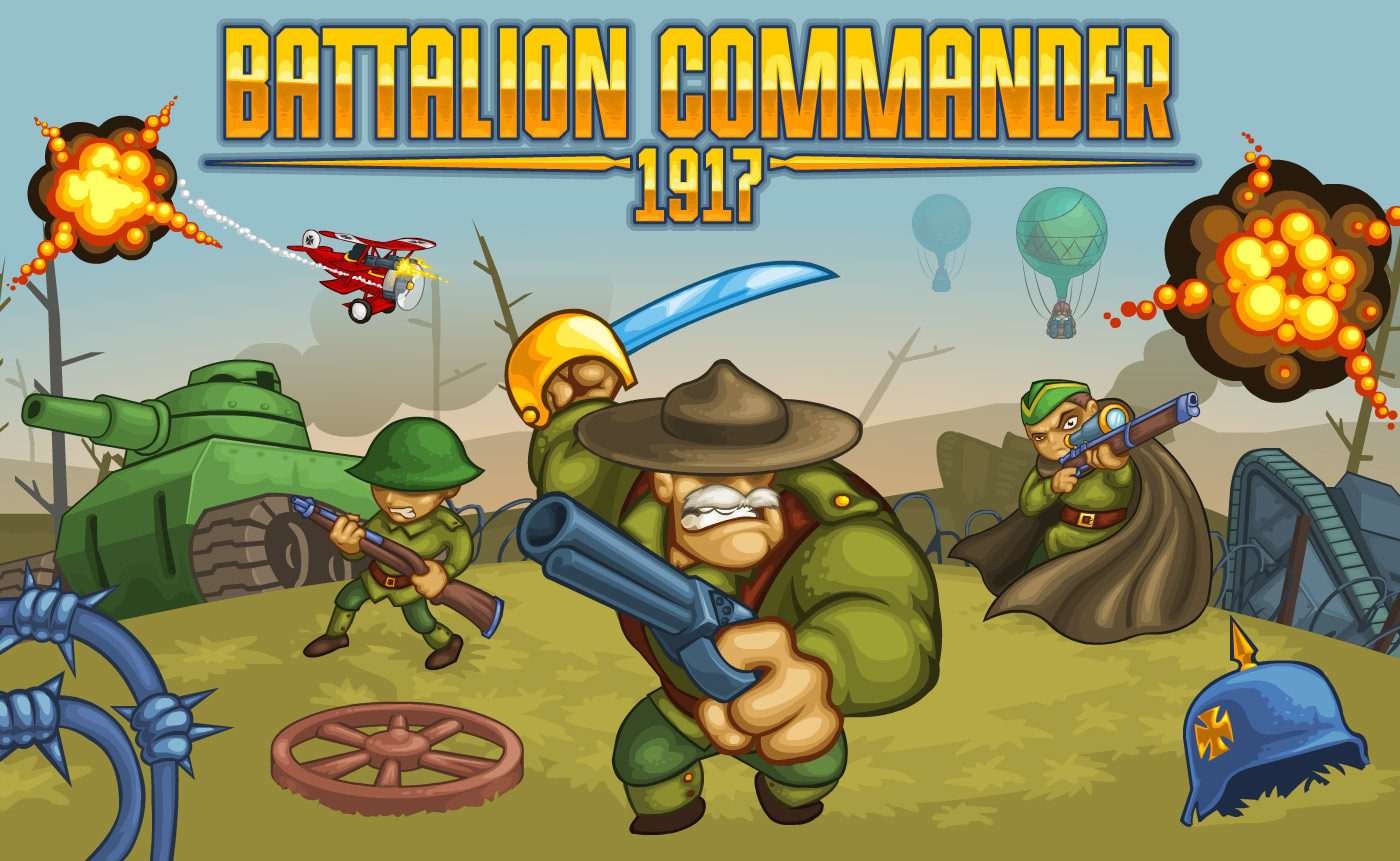 Battalion Commander 1917 🕹️ Play Free on Play123