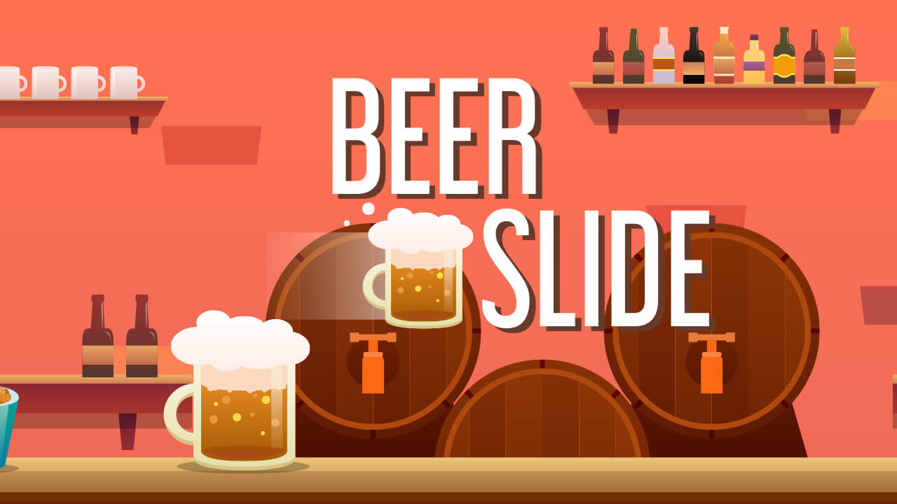 Beer Slide 🕹️ Play Free on Play123