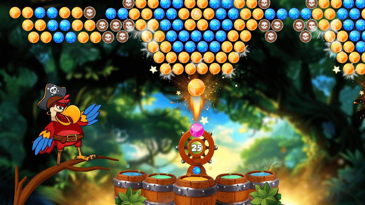 Island bubble shooter store