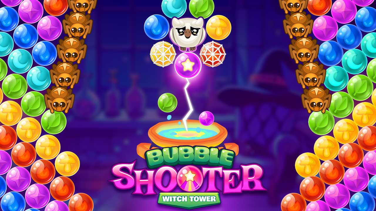 Bubble Shooter Witch Tower 🕹️ Play Free on Play123
