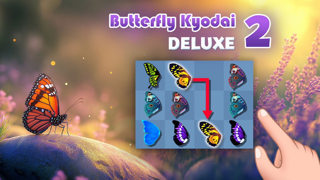 Butterfly Kyodai Deluxe 2 🕹️ Play Free on Play123