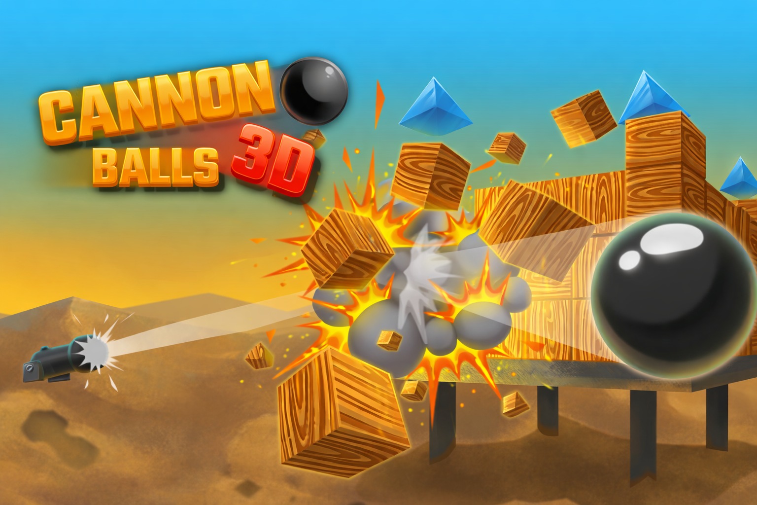 Cannon Balls 3D 🕹️ Play Free on Play123