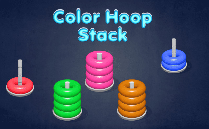 Color Hoop Stack 🕹️ Play Free on Play123