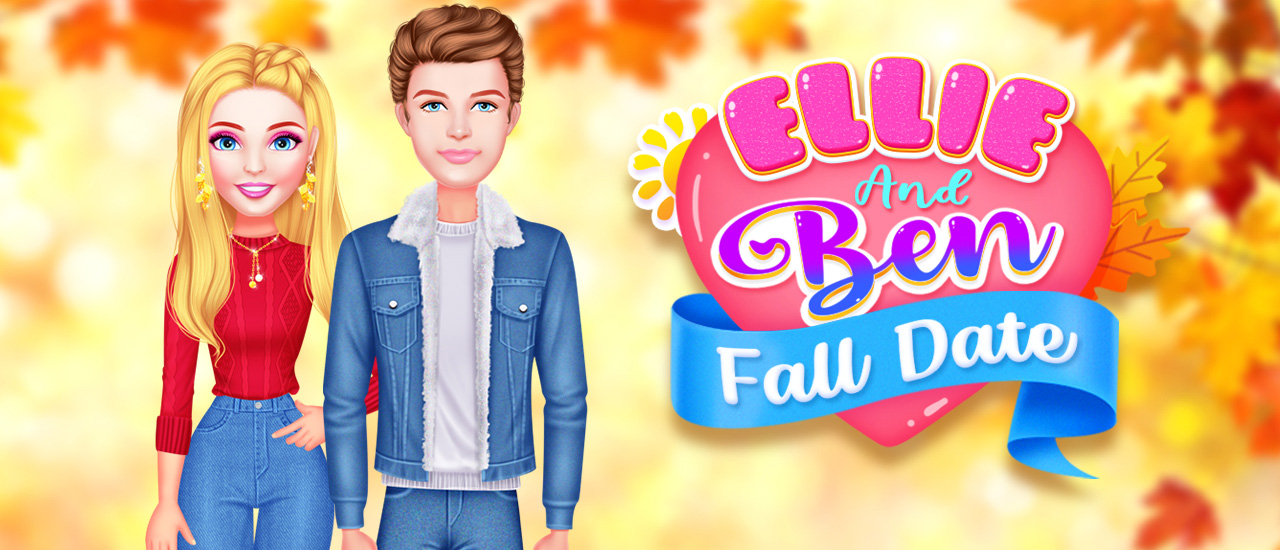 Ellie and Ben Fall Date 🕹️ Play Free on Play123