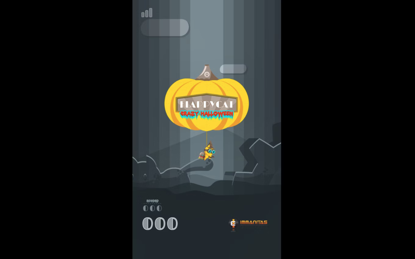 FlappyCat: Crazy Halloween 🕹️ Play Free on Play123