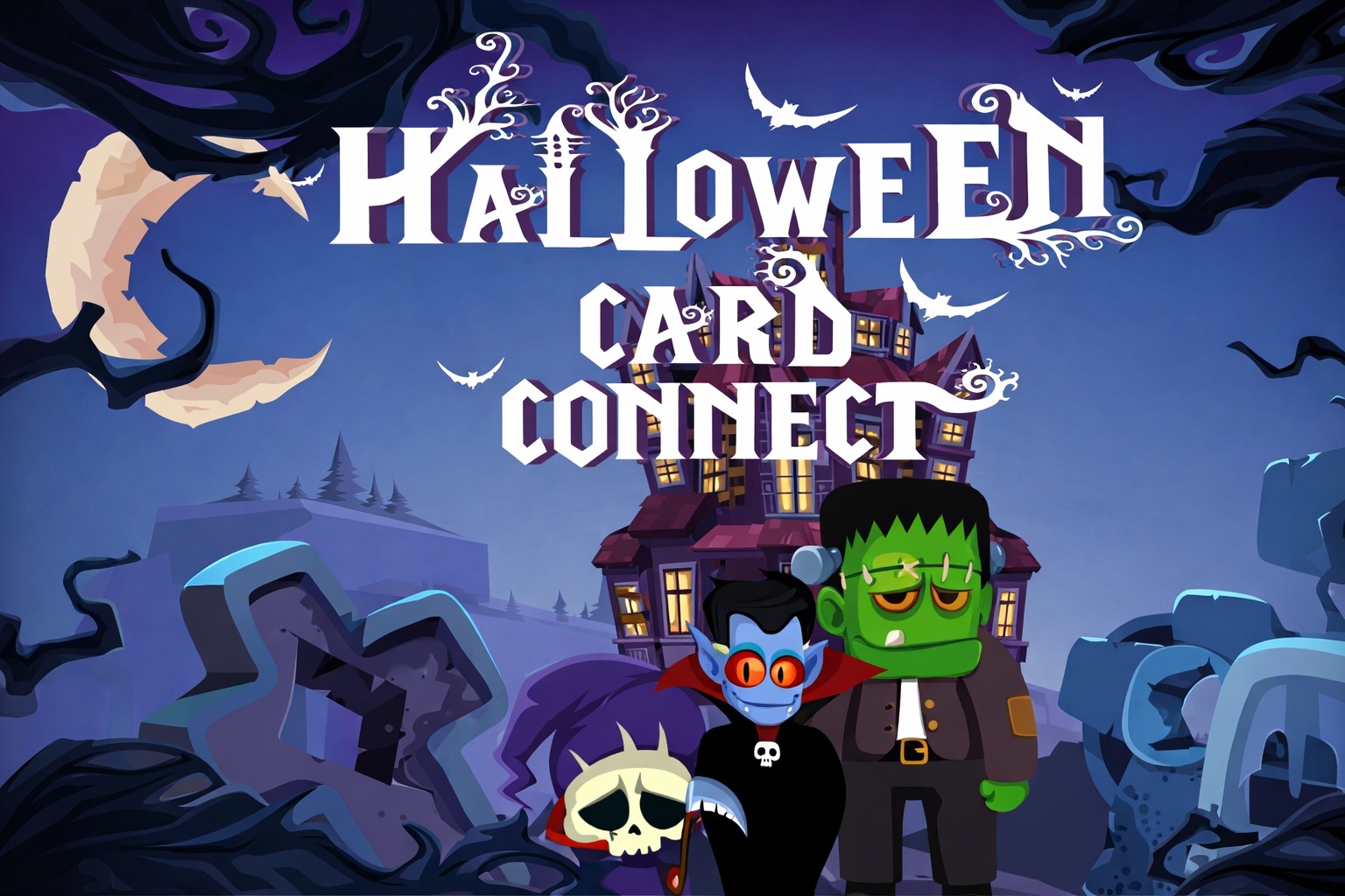Halloween Card Connect 🕹️ Play Free on Play123
