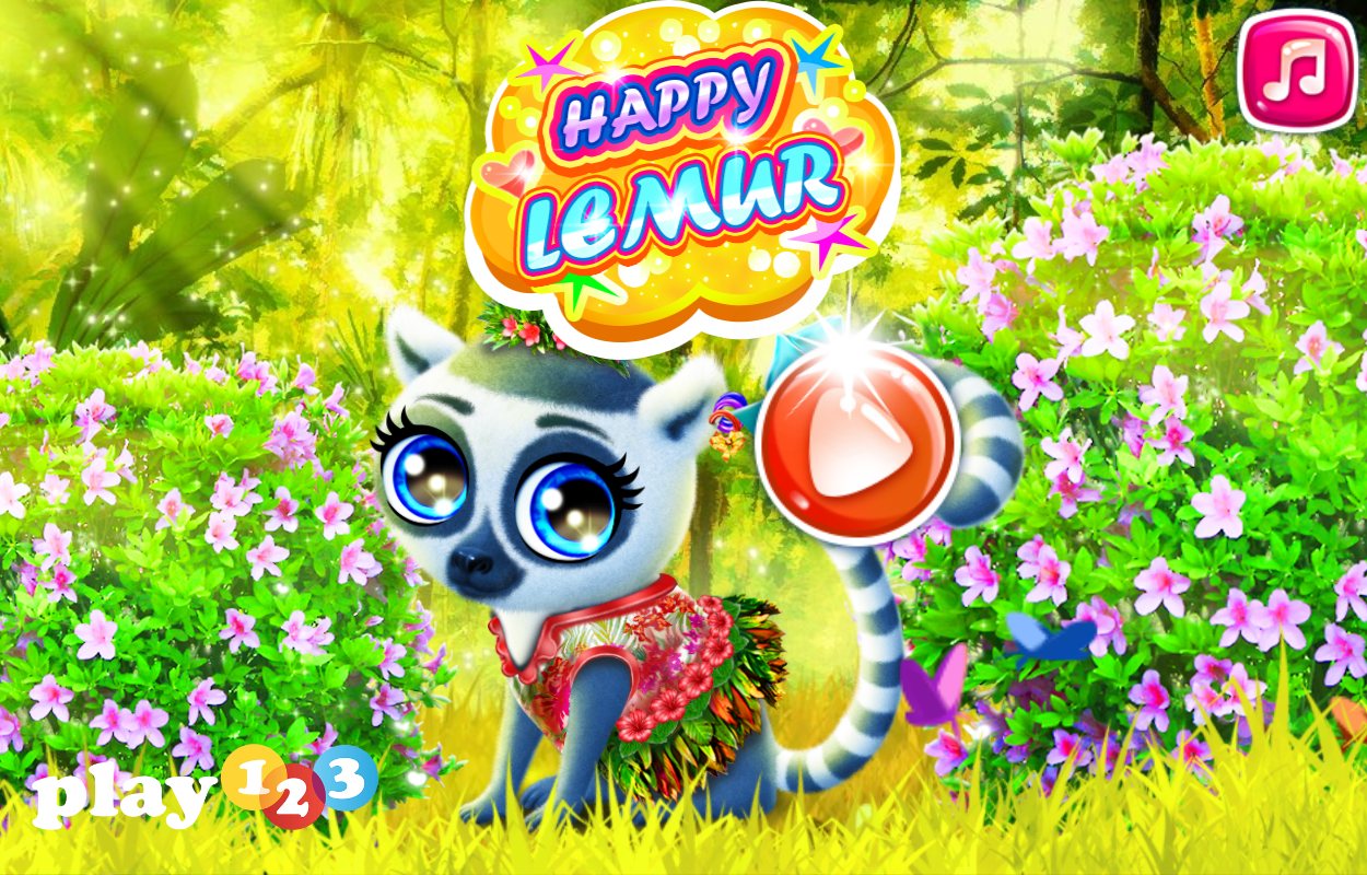 Happy Lemur 🕹️ Play Free on Play123