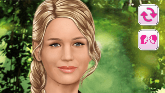 Jennifer Lawrence True Make Up 🕹️ Play Free on Play123