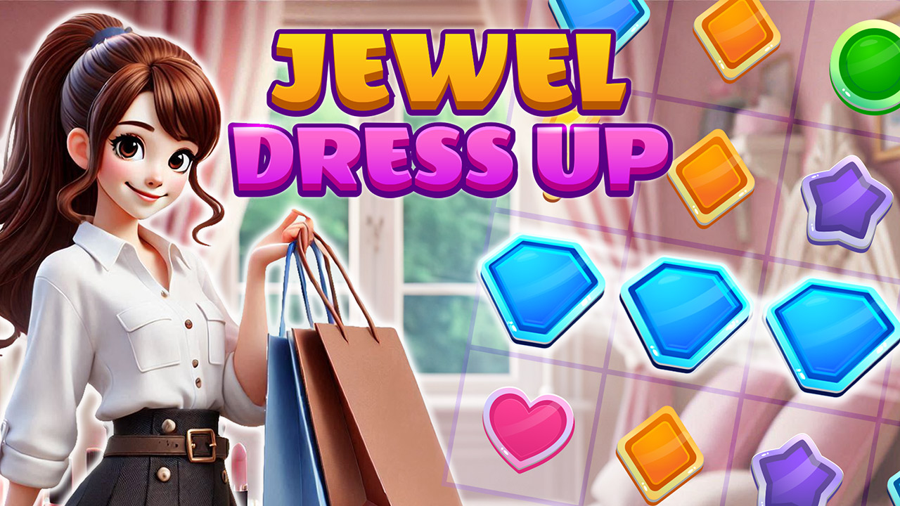 Jewel Dress Up 🕹️ Play Free on Play123