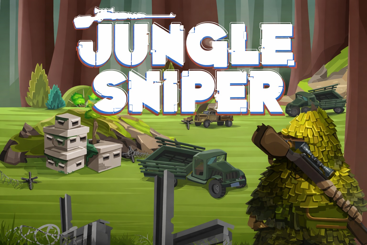 Jungle Sniper 🕹️ Play Free on Play123