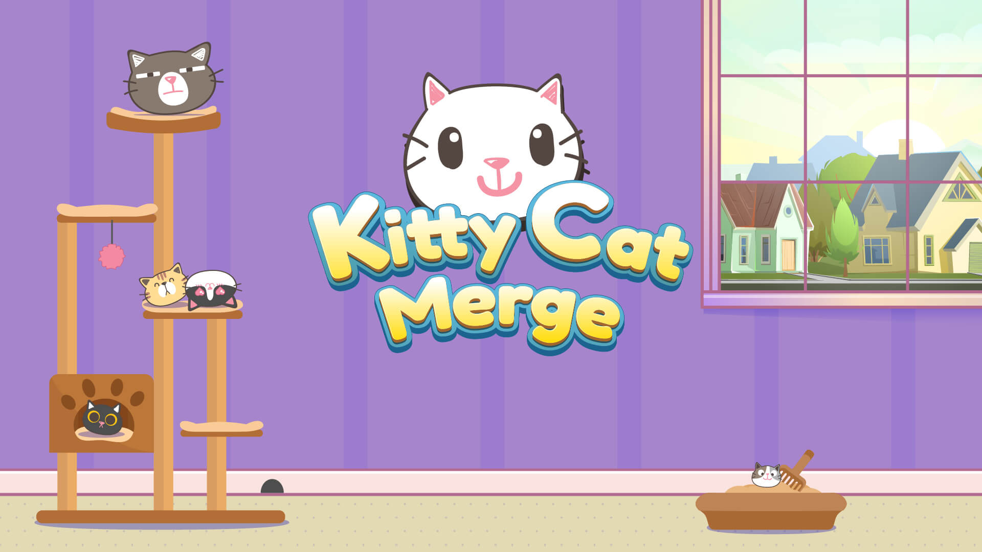 Kitty Cat Merge 🕹️ Play Free on Play123