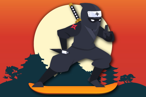 Lava and Ninja Skateboard 🕹️ Play Free on Play123