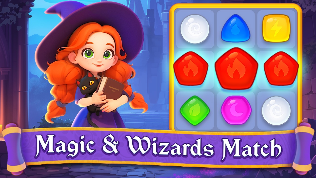 Magic and Wizards Match 🕹️ Play Free on Play123