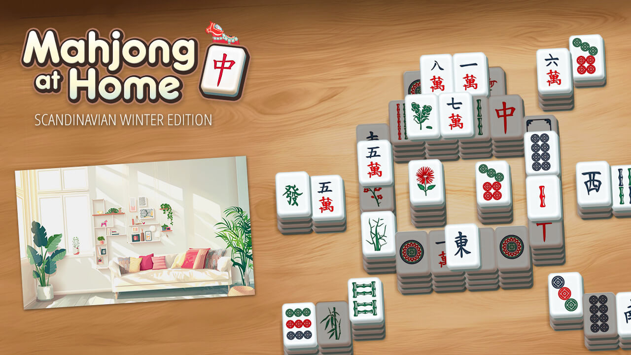 Mahjong at Home: Scandinavian Winter Edition