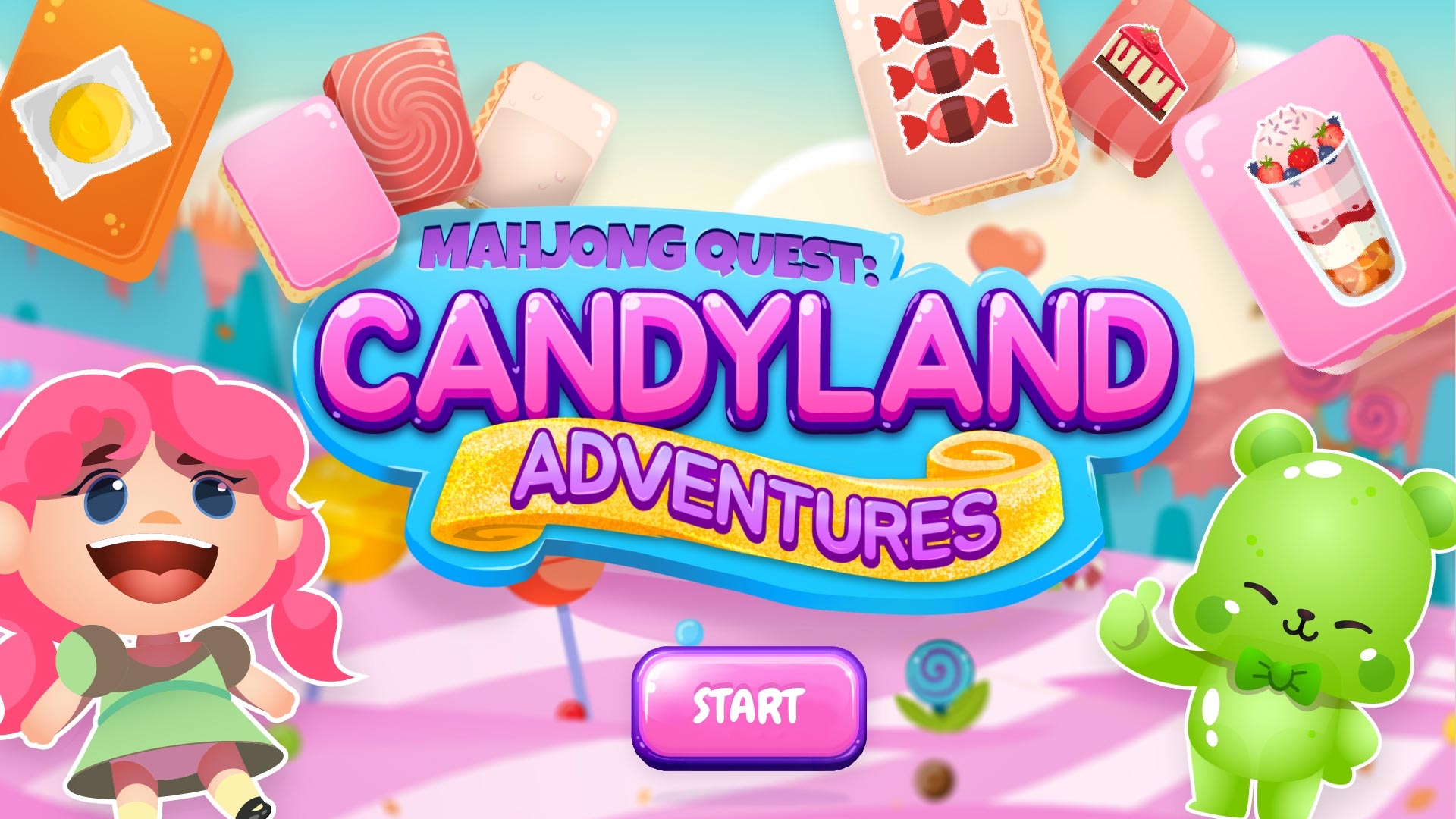 Mahjong Quest: Candyland Adventures 🕹️ Play Free on Play123