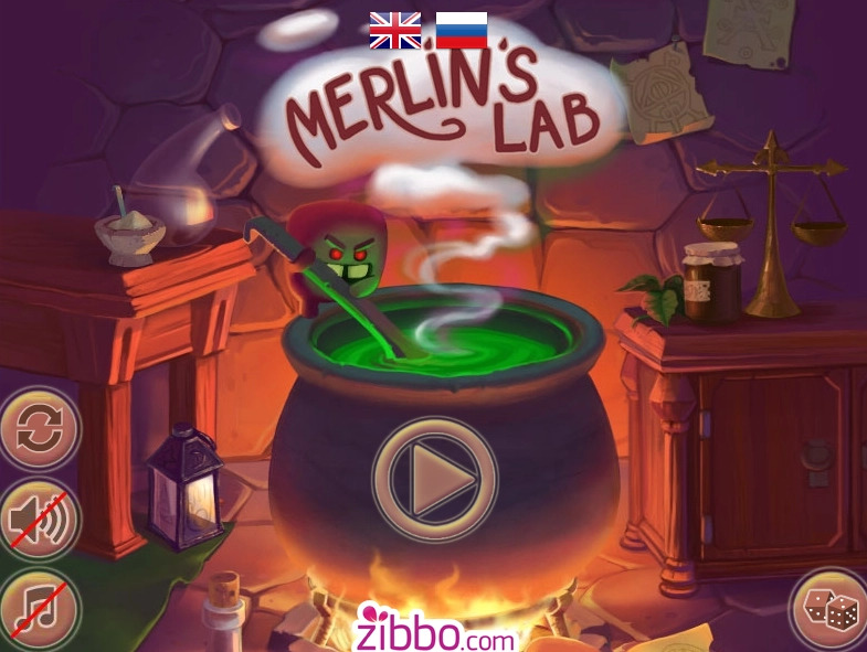 Merlin's Lab 🕹️ Play Free on Play123