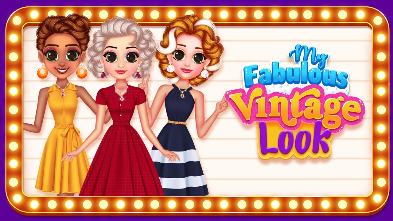 My Fabulous Vintage Look 🕹️ Play Free on Play123