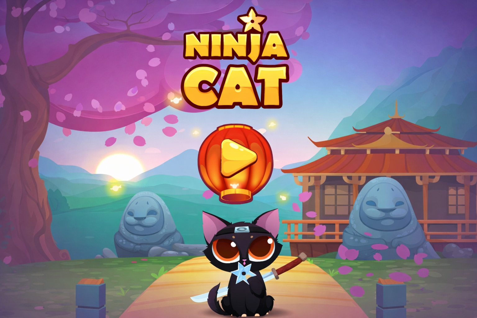 Ninja Cat рџ пёџ Play Free On Play123
