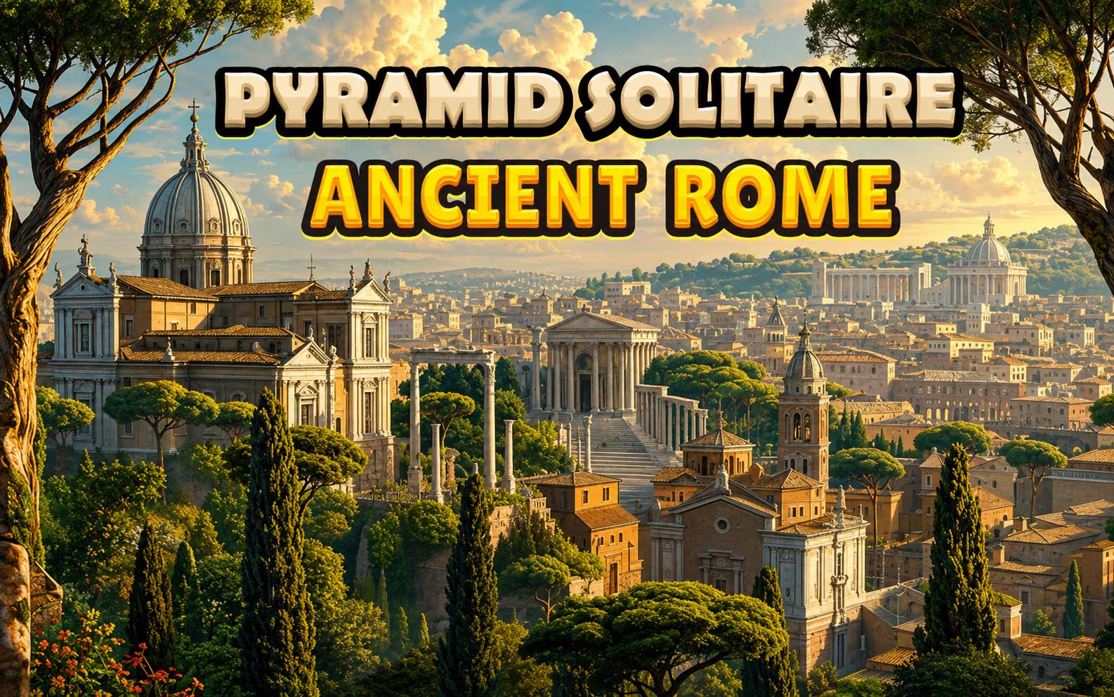 Pyramid Solitaire: Ancient Rome 🕹️ Play Free on Play123