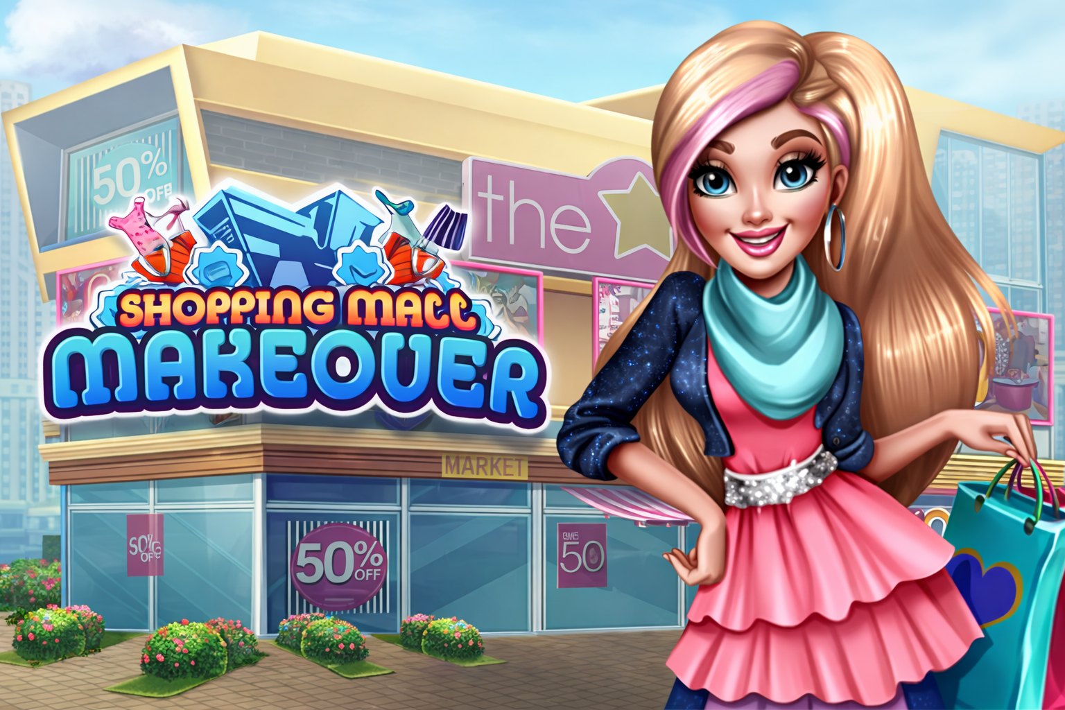 Shopping Mall Makeover 🕹️ Play Free on Play123