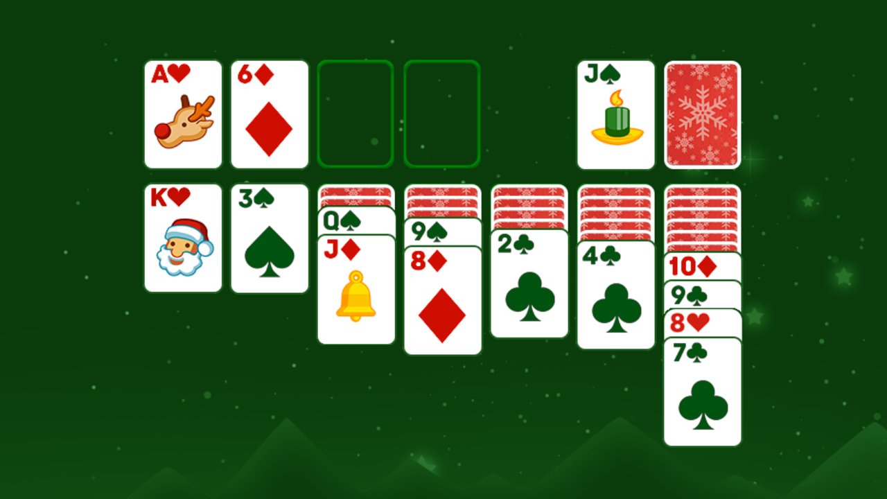 Solitaire Classic Christmas 🕹️ Play Free on Play123