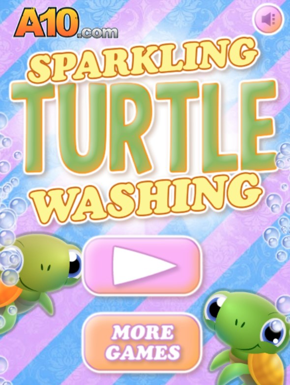 Sparkling Turtle Washing 🕹️ Play Free on Play123
