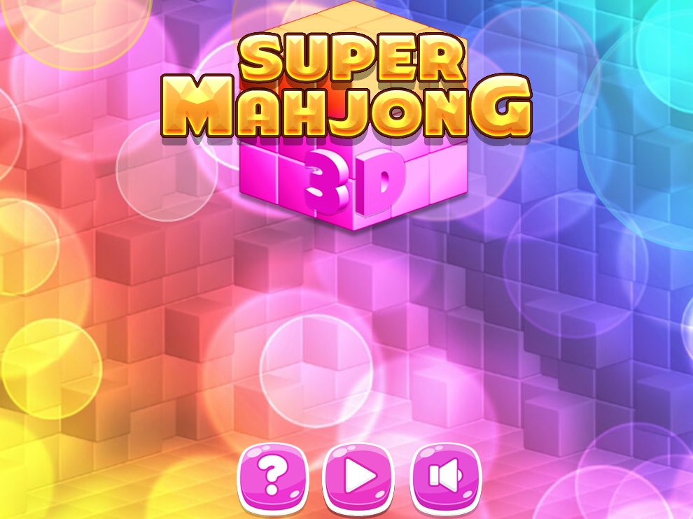 Super Mahjong 3D 🕹️ Play Free on Play123