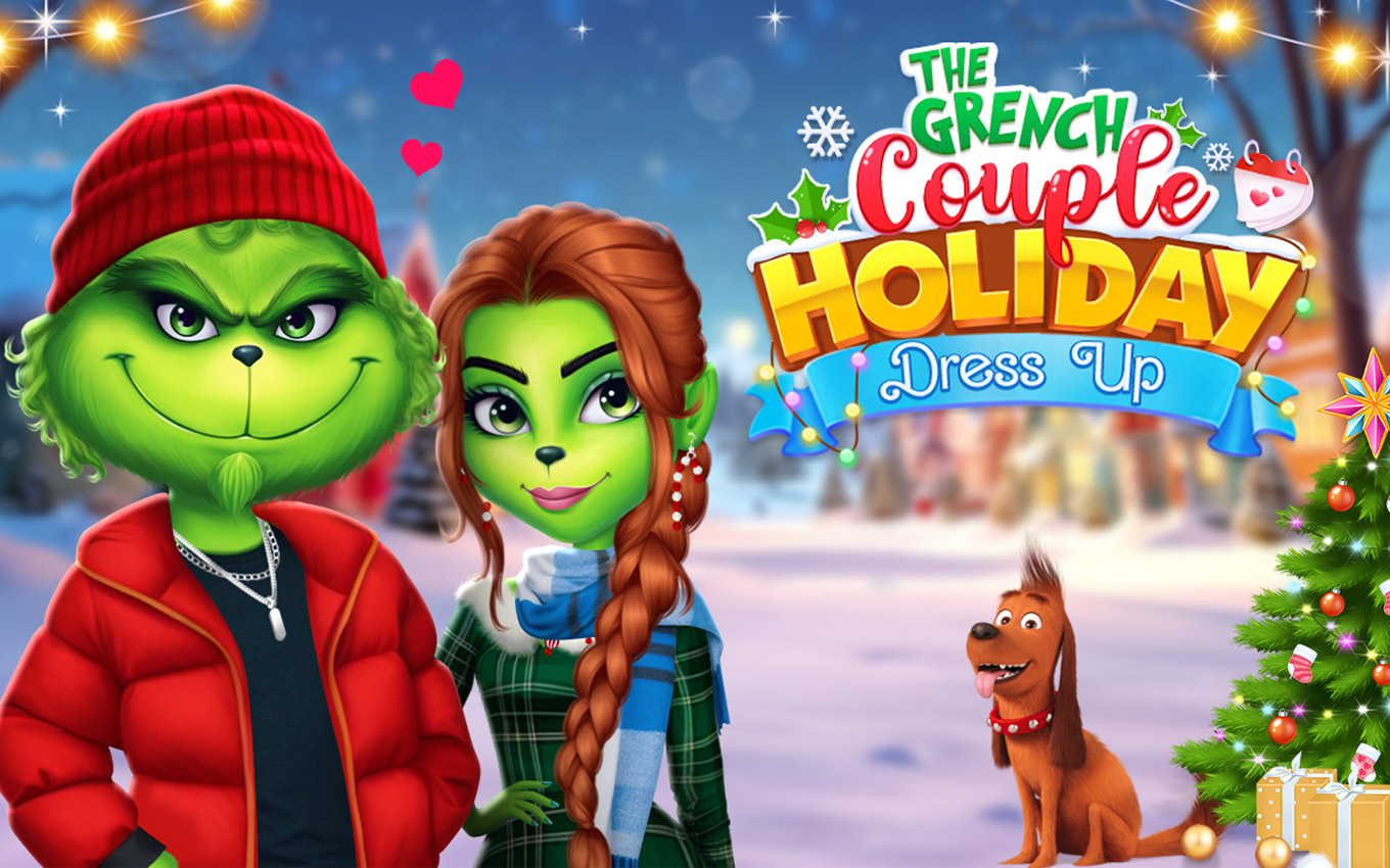 The Grench Couple Holiday Dress Up 🕹️ Play Free on Play123