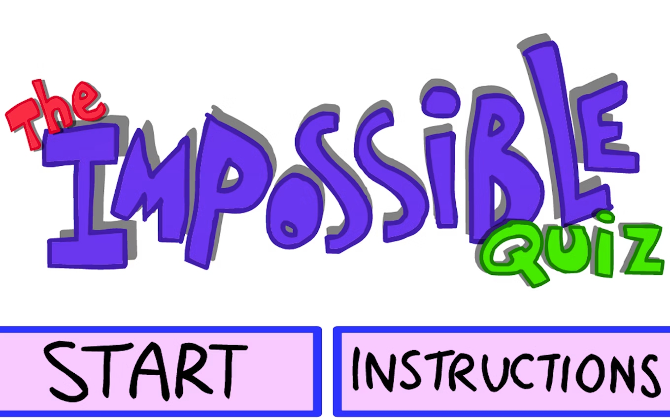 The Impossible Quiz 🕹️ Play Free on Play123