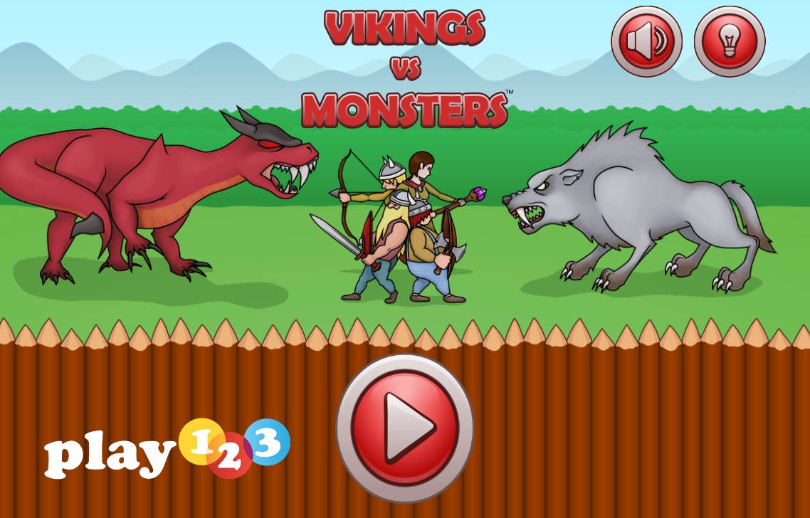 Vikings vs Monsters 🕹️ Play Free on Play123
